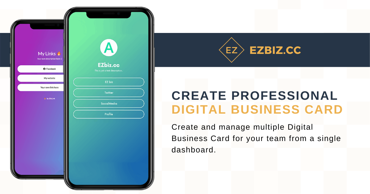 EZBiz | A Digital Namecard Software